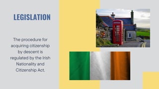 How to Obtain Irish Citizenship by Descent | PDF