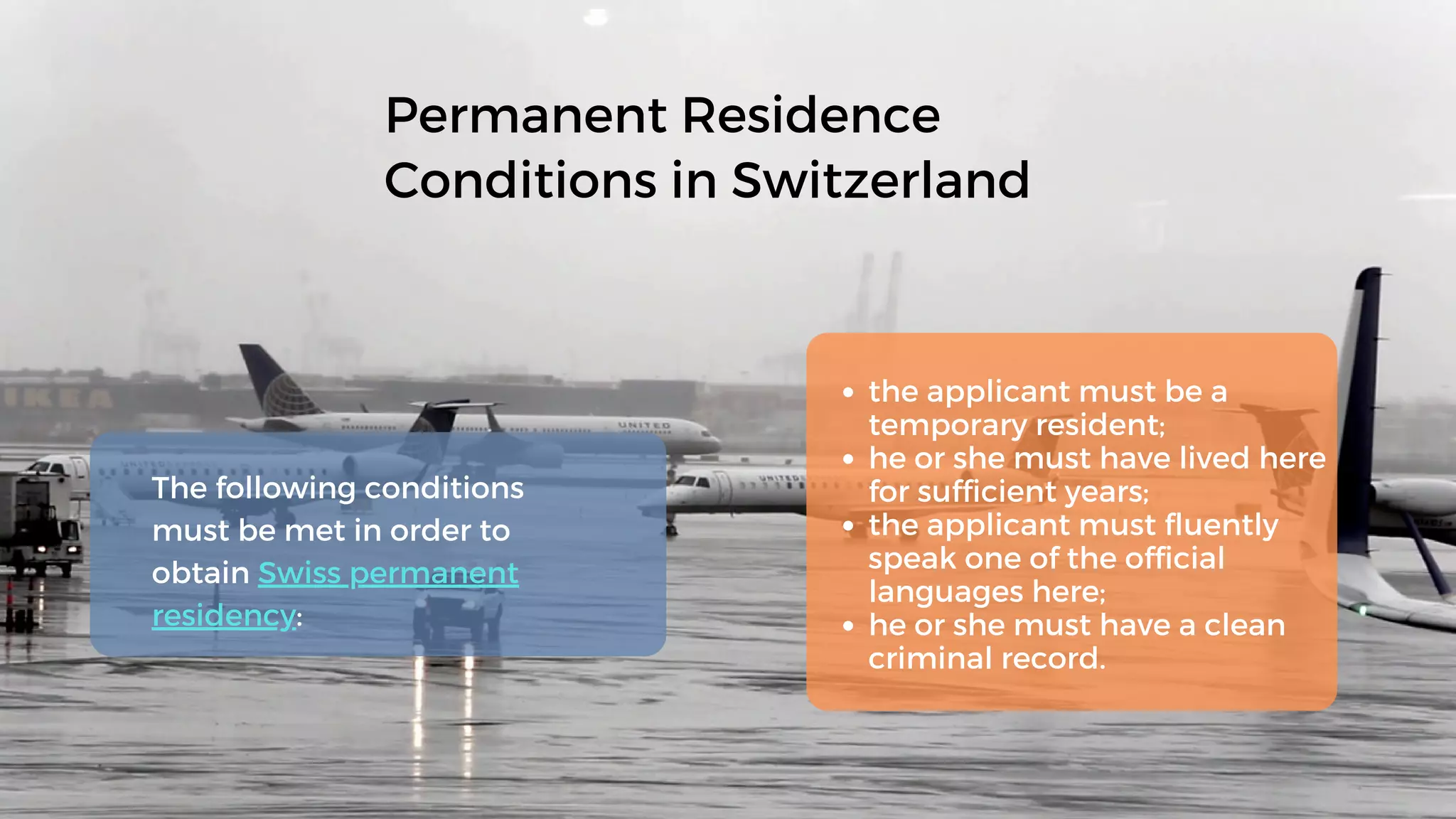 Obtain Swiss Permanent Residence | PDF