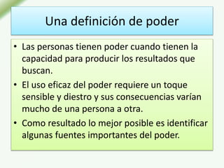 Obtención y utilización del poder de negociación | PPTX