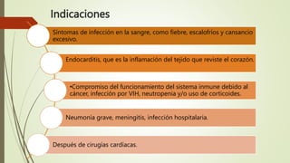 OBTENCION DE MUESTRA DE SANGRE PARA HEMOCULTIVO | PPTX