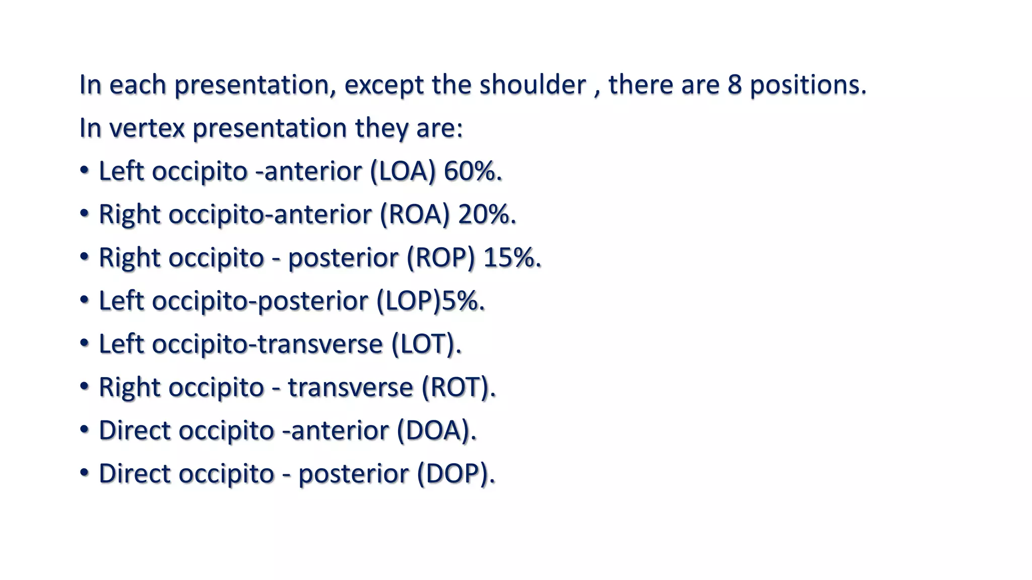 Obtetrics terms | PPTX
