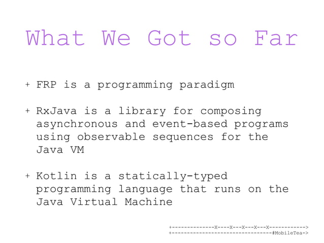 Functional Reactive Programming with Kotlin on Android - Giorgio Natili - Codemotion Milan 2016 ...