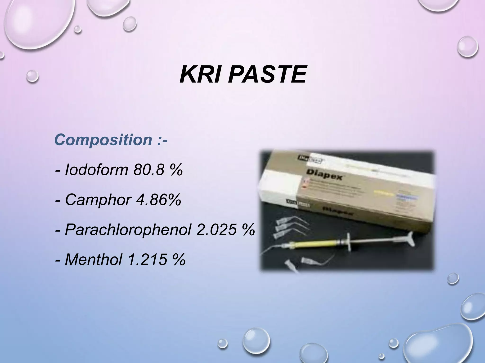 Obturating materials for primary teeth | PPTX