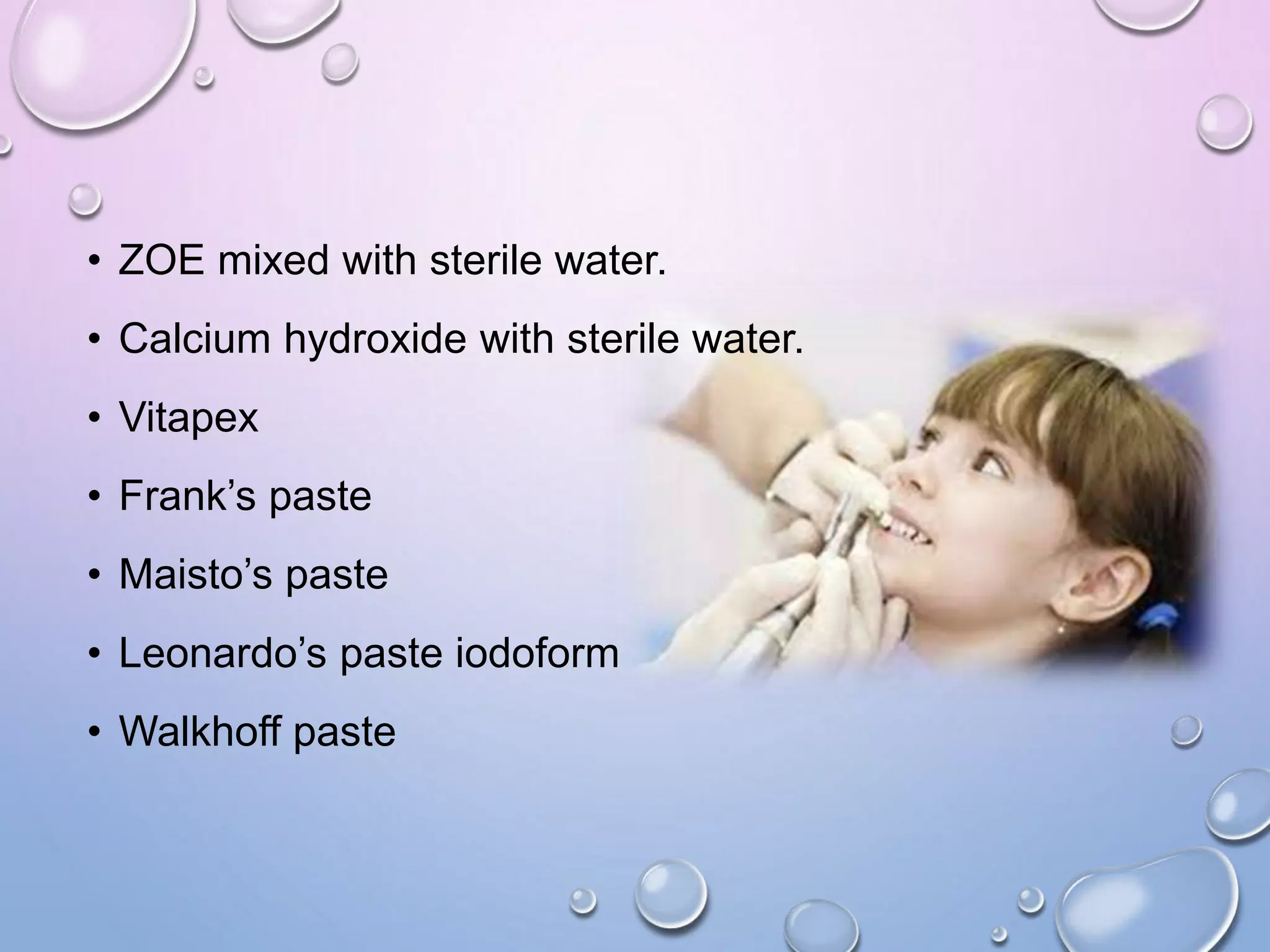 Obturating materials for primary teeth | PPTX