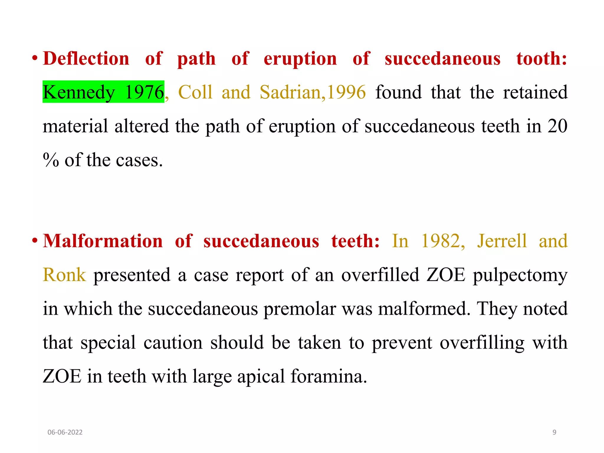 OBTURATING MATERIALS AND OBTURATION SYSTEMS IN PRIMARY TEETH | PPTX