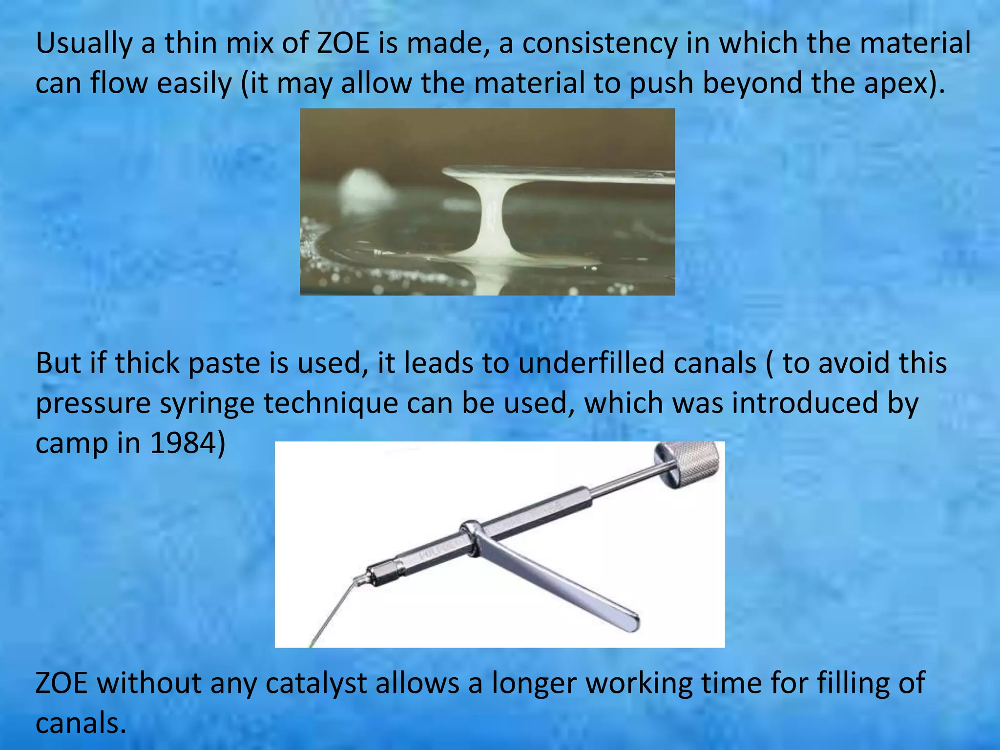 Obturating materials for primary tooth | PPTX