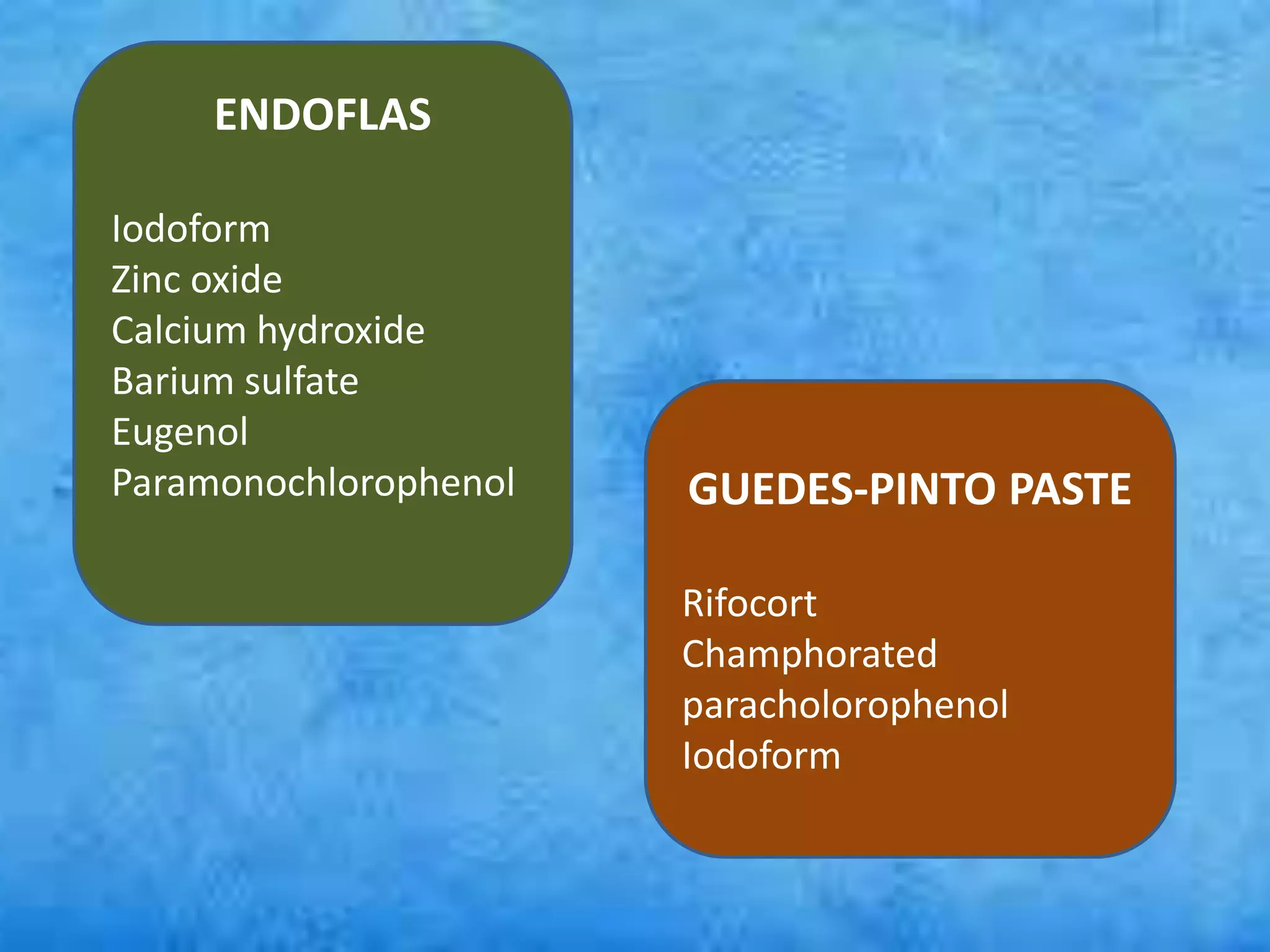 Obturating materials for primary tooth | PPTX