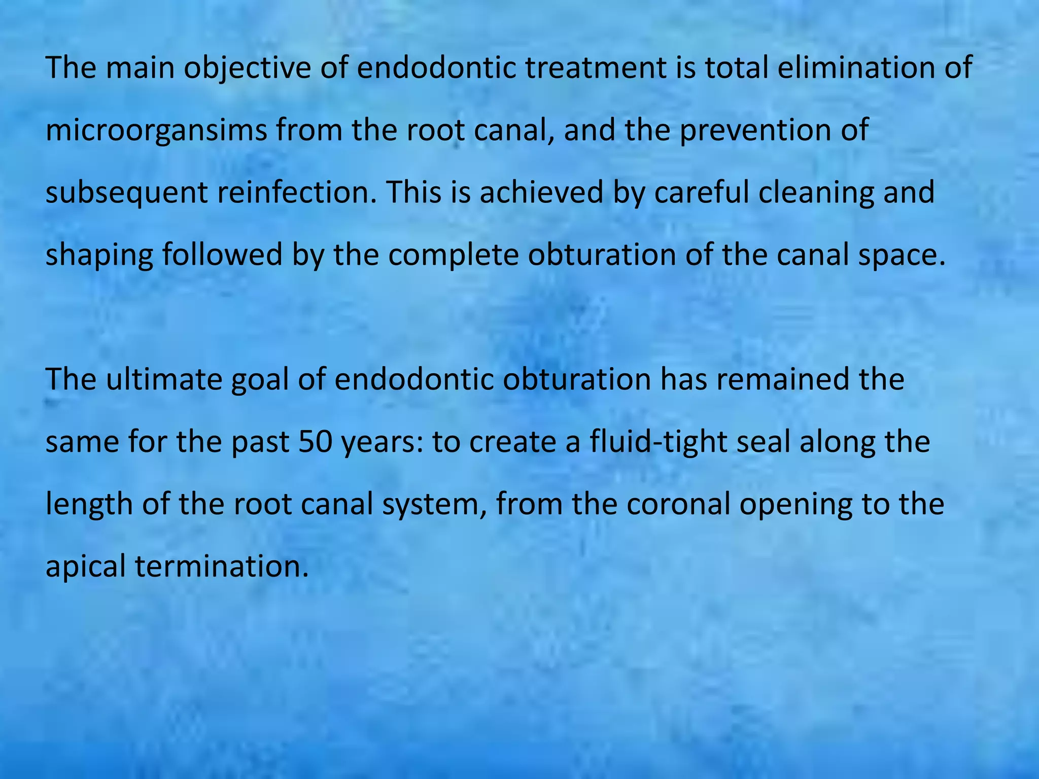 Obturating materials for primary tooth | PPTX