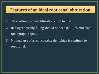Obturation | PPT