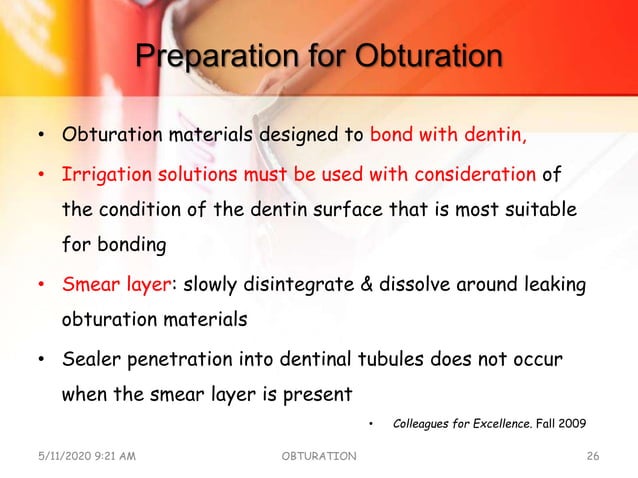 Obturation | PPTX