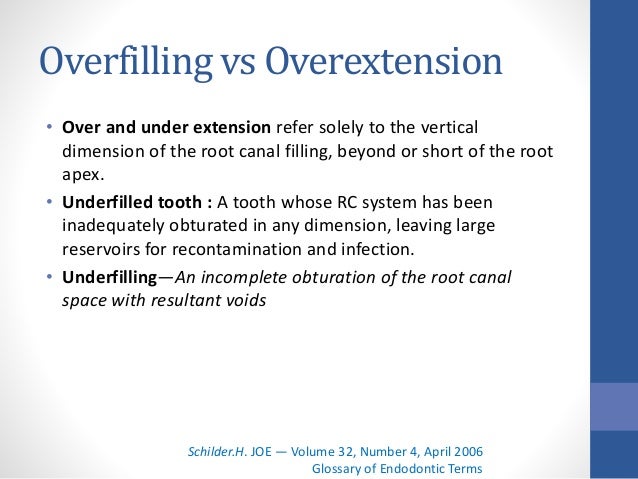 Root Canal Obturation general concepts principles