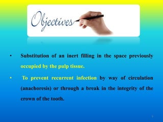 Obturation materials ppt | PPT