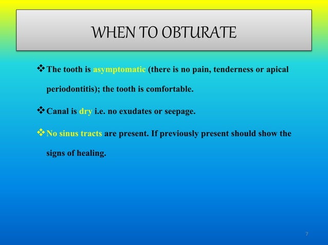 Obturation materials ppt