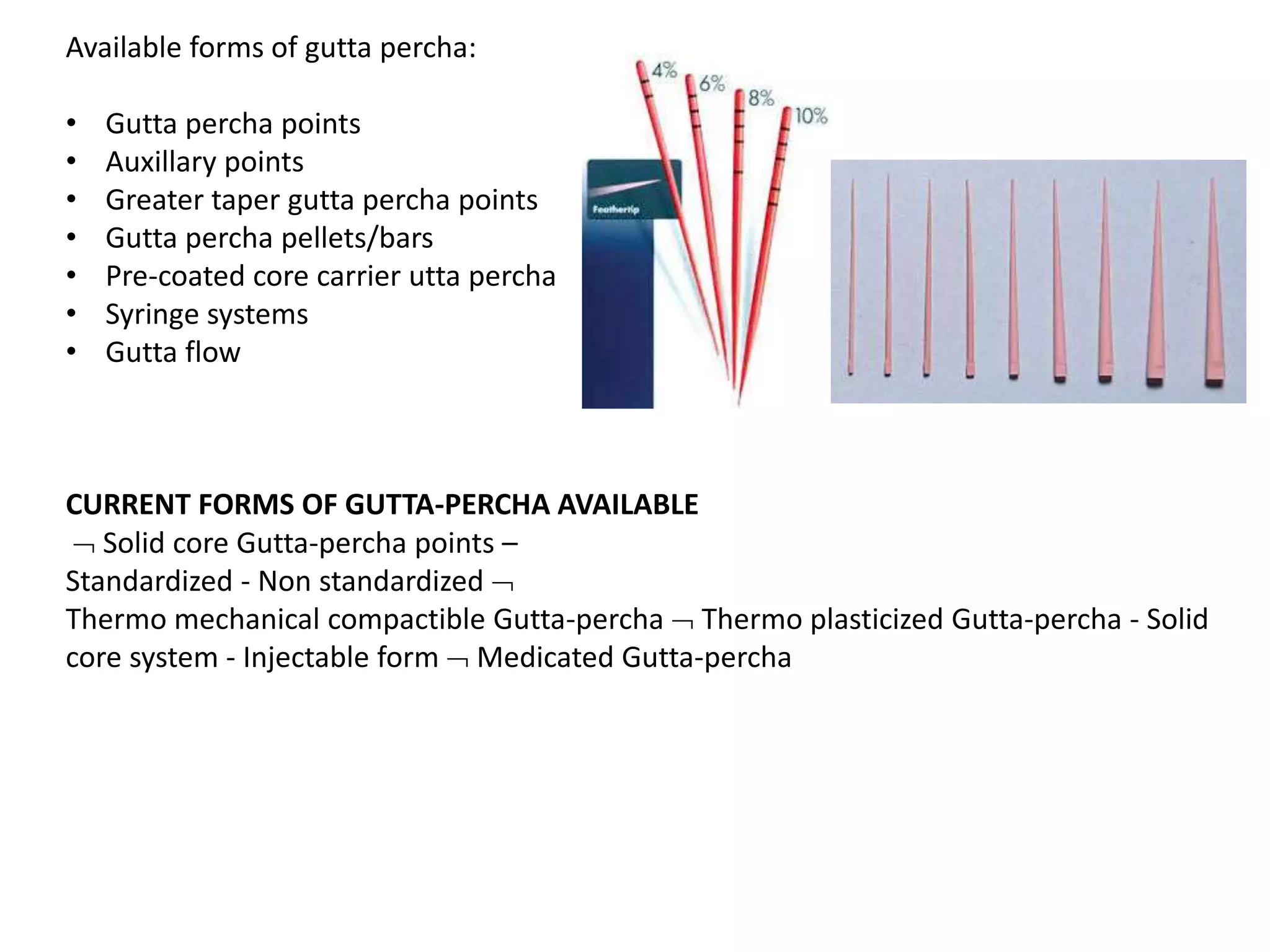 Obturation of root canal system | PPT