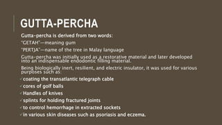 Obturation of Root Canal System. .pptx