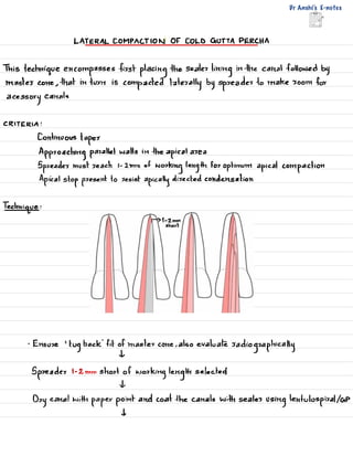 OBTURATION PART 1 (2021 update)- Dr Anshida v p | PDF