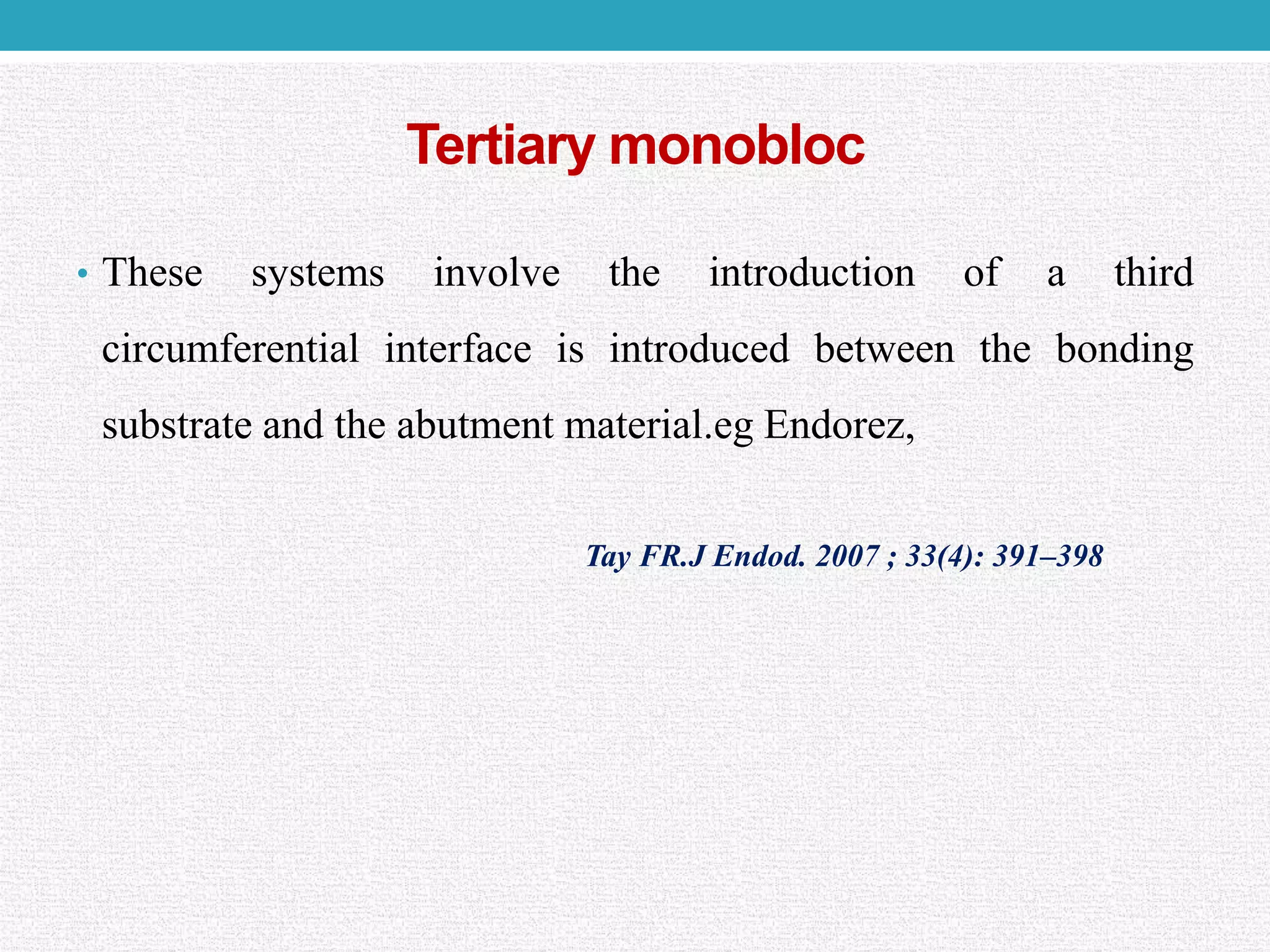 Obturation technique | PPTX