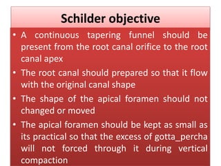 Obturation techniques | PPTX