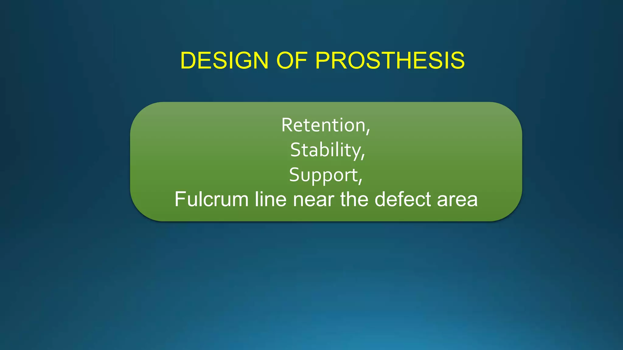Obturator prosthesis for management of maxillary defects | PPTX