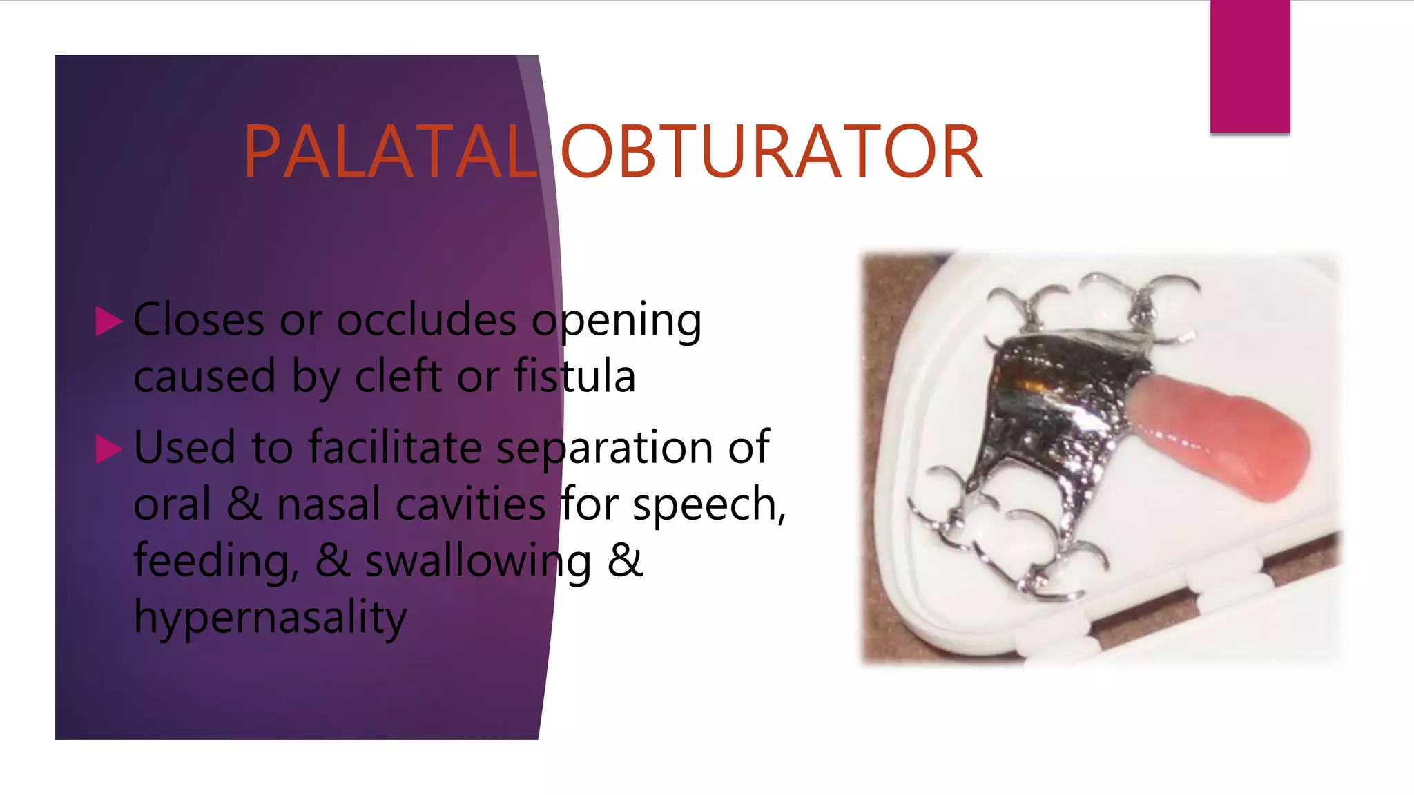 Obturator ppt | PPTX