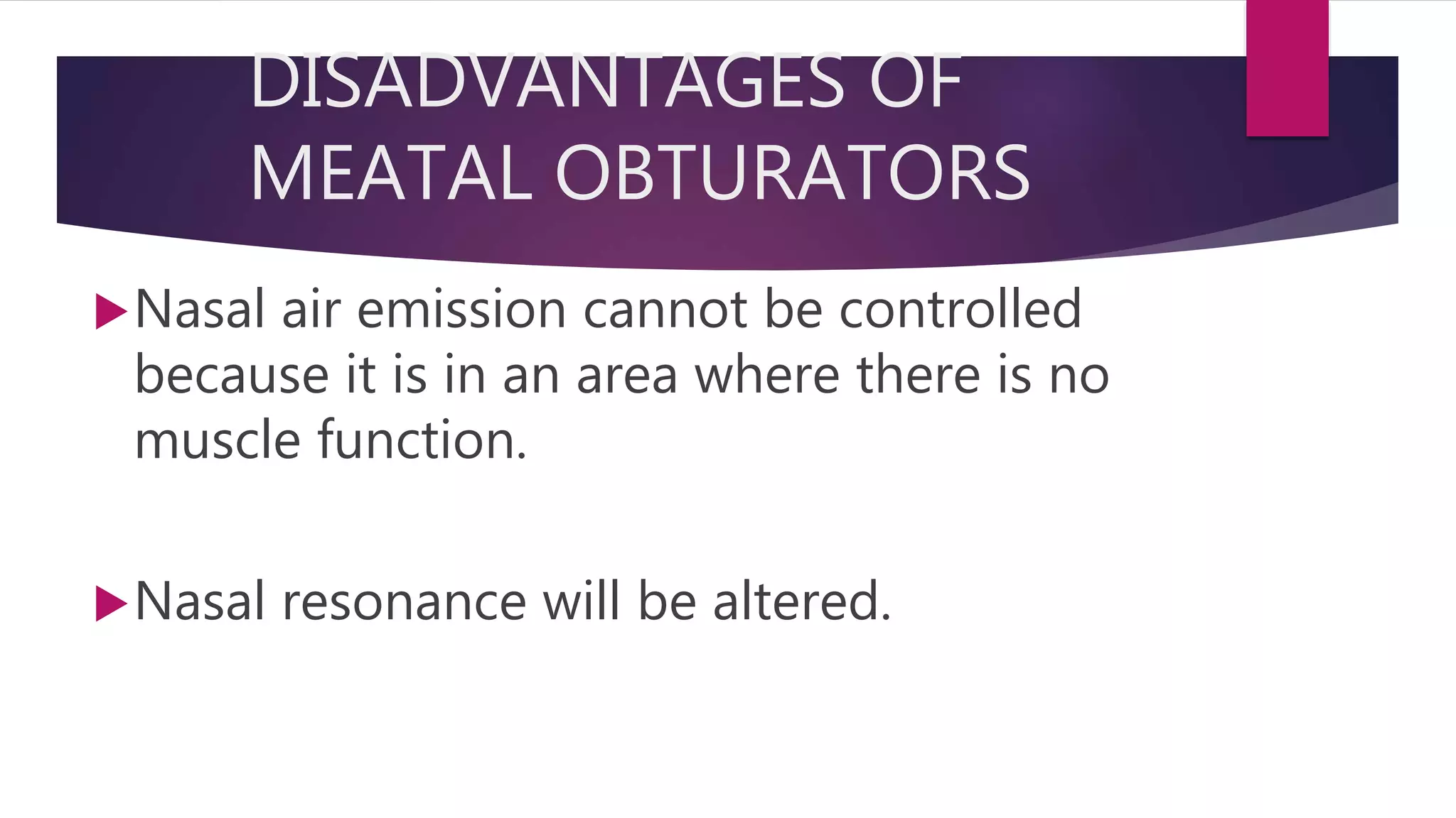 Obturator ppt | PPTX