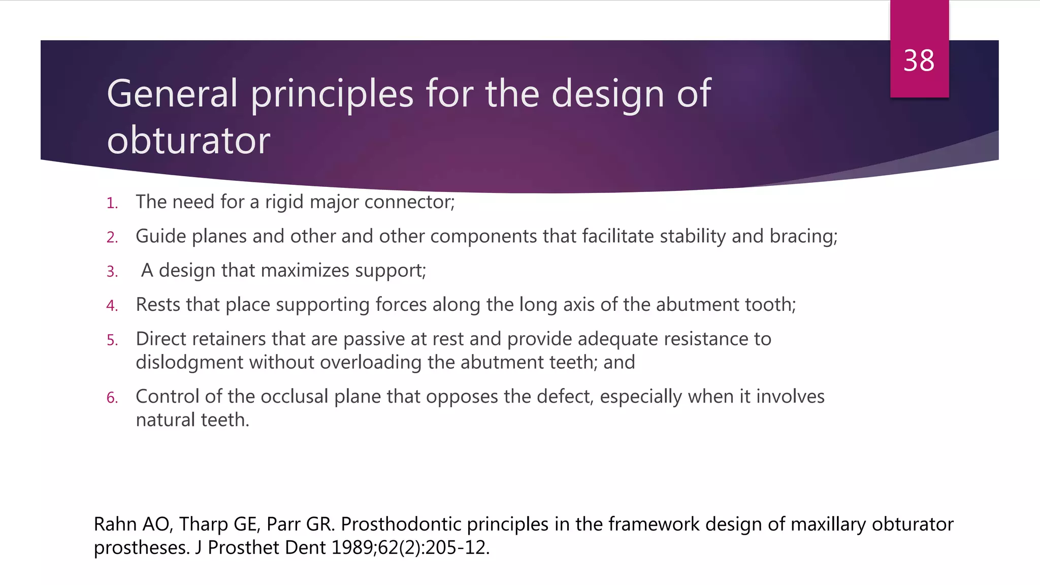 Obturator ppt | PPTX