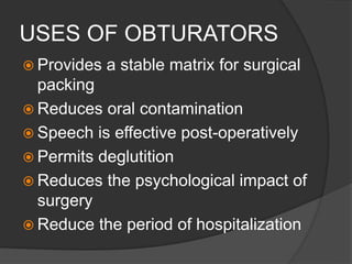 Obturators | PPTX