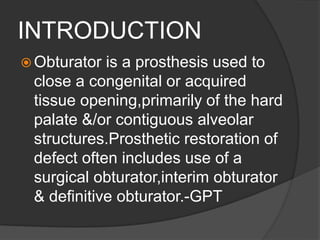Obturator