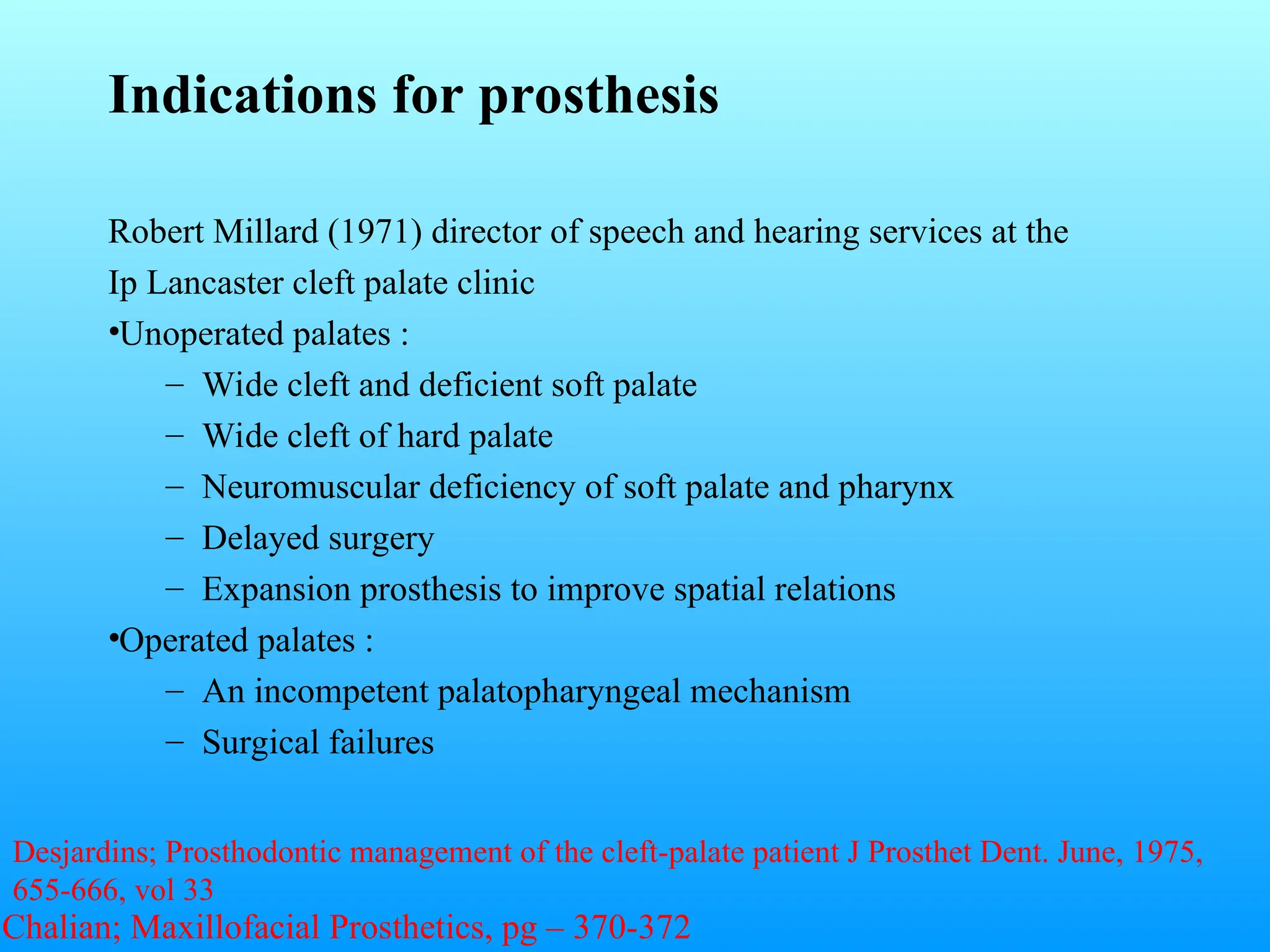 obturators - cleft palate.ppt