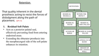 Obturators in Maxillofacial Prosthodontics | PPTX