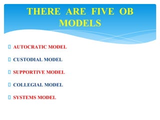 OB Unit 1 The First Unit of Organizational Behaviour.pdf
