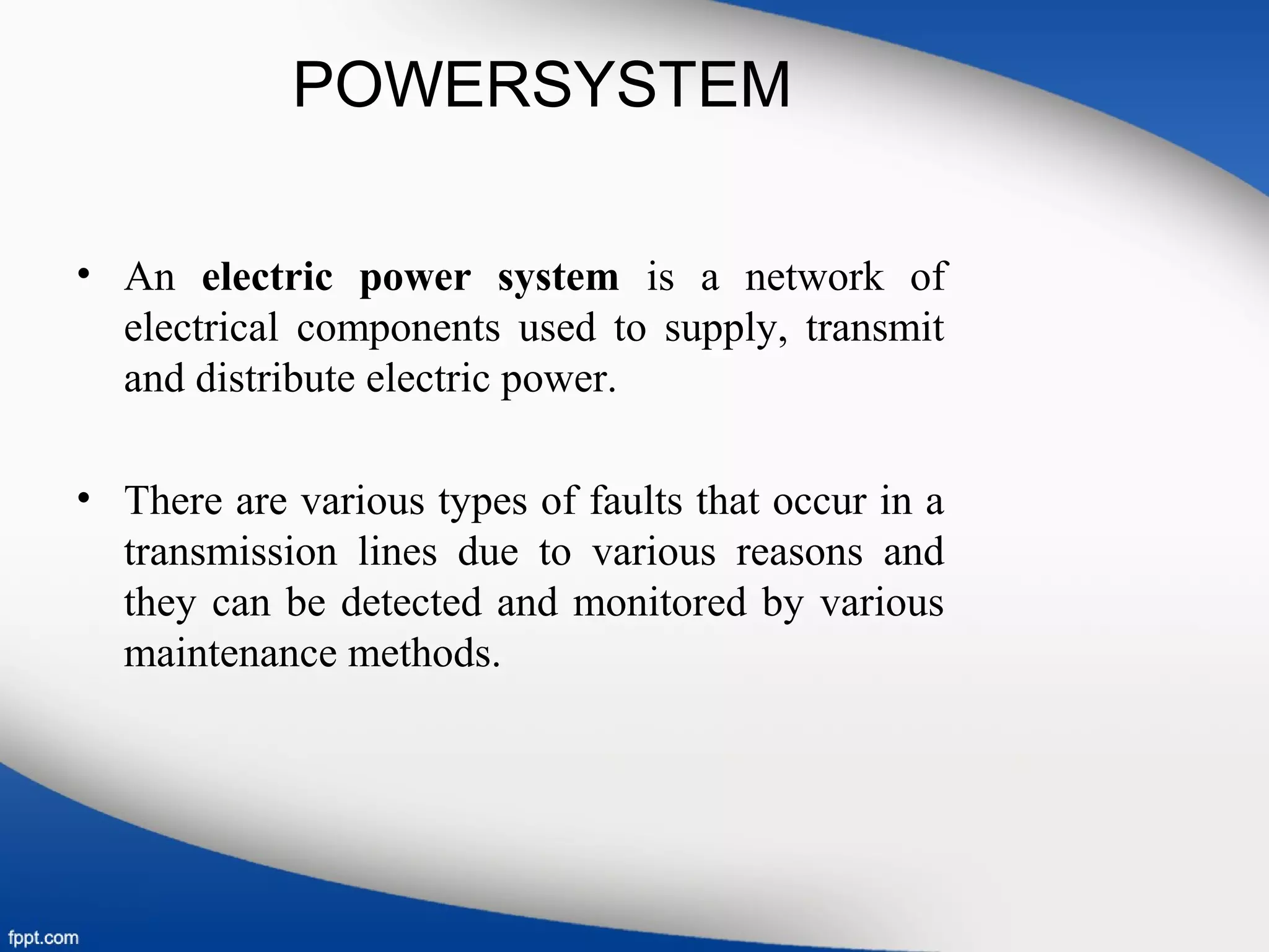 Robotic Monitoring Of Power System Ppt