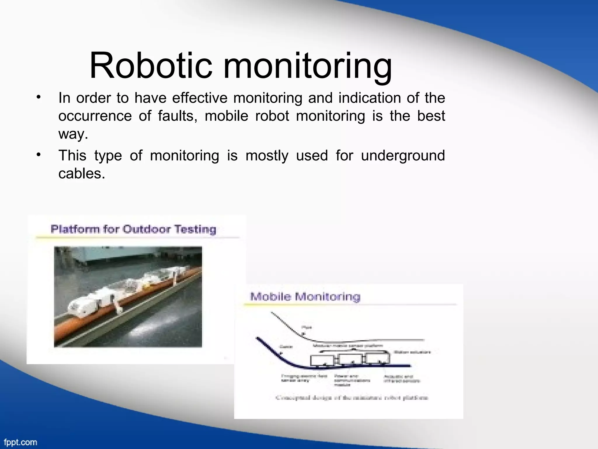 Robotic Monitoring Of Power System Ppt