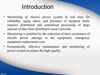 ROBOTIC MONITORING OF POWER SYSTEM | PPT