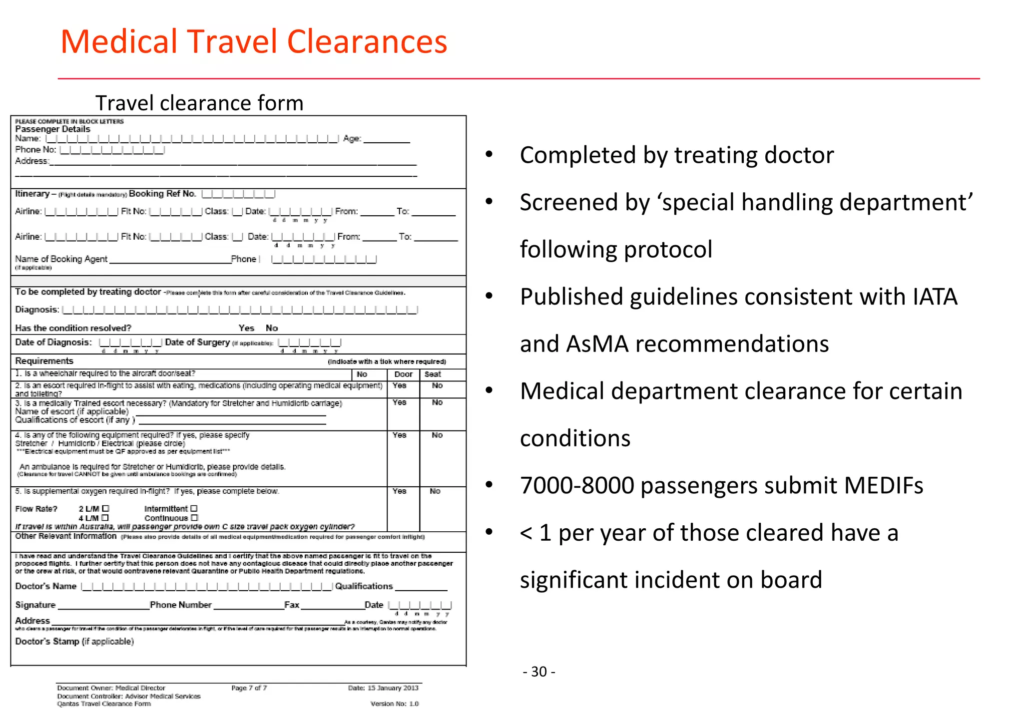 ICN Victoria: Hosegood on In-Flight Medical Emergencies | PPTX