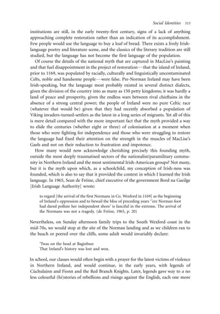 O'byrne a strange native language | PDF