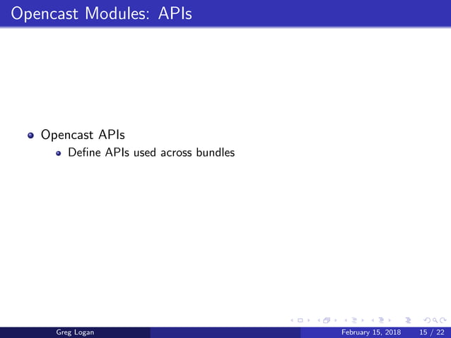 Opencast Architecture | PPT