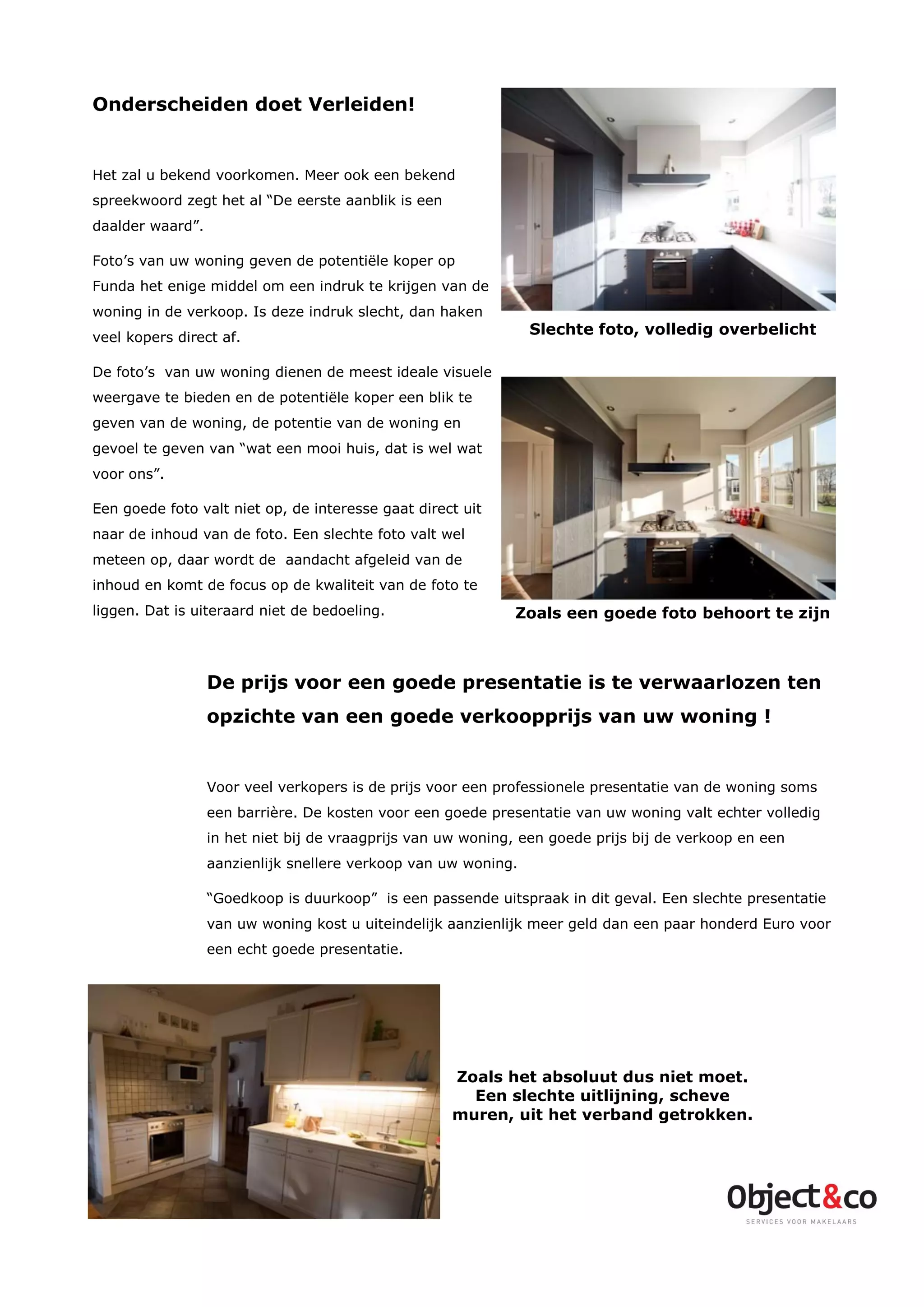 Object & Co brochure woningpresentatie | PDF