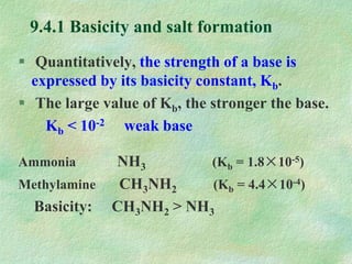 Oc-ch9 Amines and Nitrogen compounds.ppt