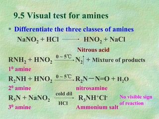 Oc-ch9 Amines and Nitrogen compounds.ppt
