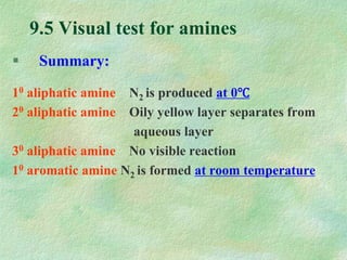 Oc-ch9 Amines and Nitrogen compounds.ppt