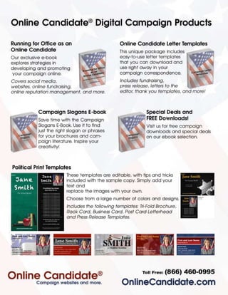 Political Campaign Letter Templates - Sample | PDF