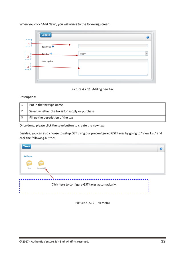 OfficeCentral User Manual (English) - Global Configurations | PDF
