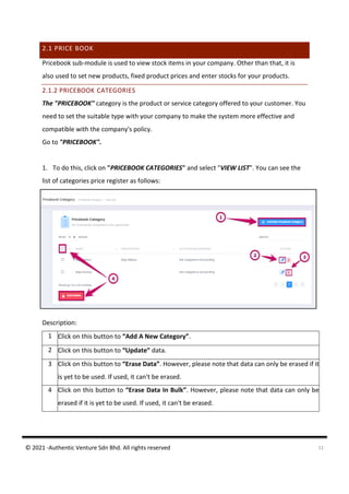 OfficeCentral User Manual for Inventory Management (English) V1R1 | PDF