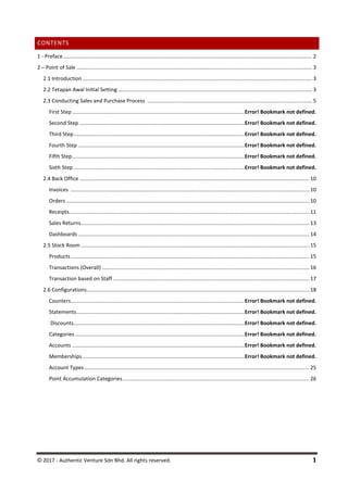 OfficeCentral User Manual (English) - POS | PDF | Sales | Business