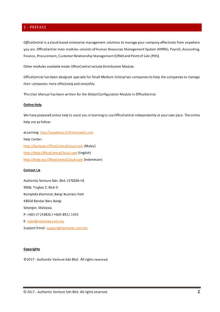 OfficeCentral User Manual (English) - POS | PDF | Sales | Business