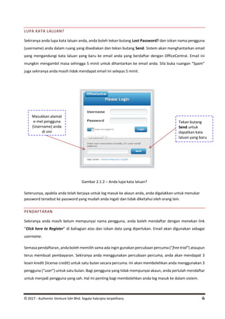 OfficeCentral User Manual - Bahasa Melayu - Konfigurasi Global V3R1 | PDF