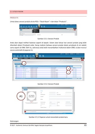 OfficeCentral User Manual - Bahasa Melayu - Point of Sale V3R4 | PDF