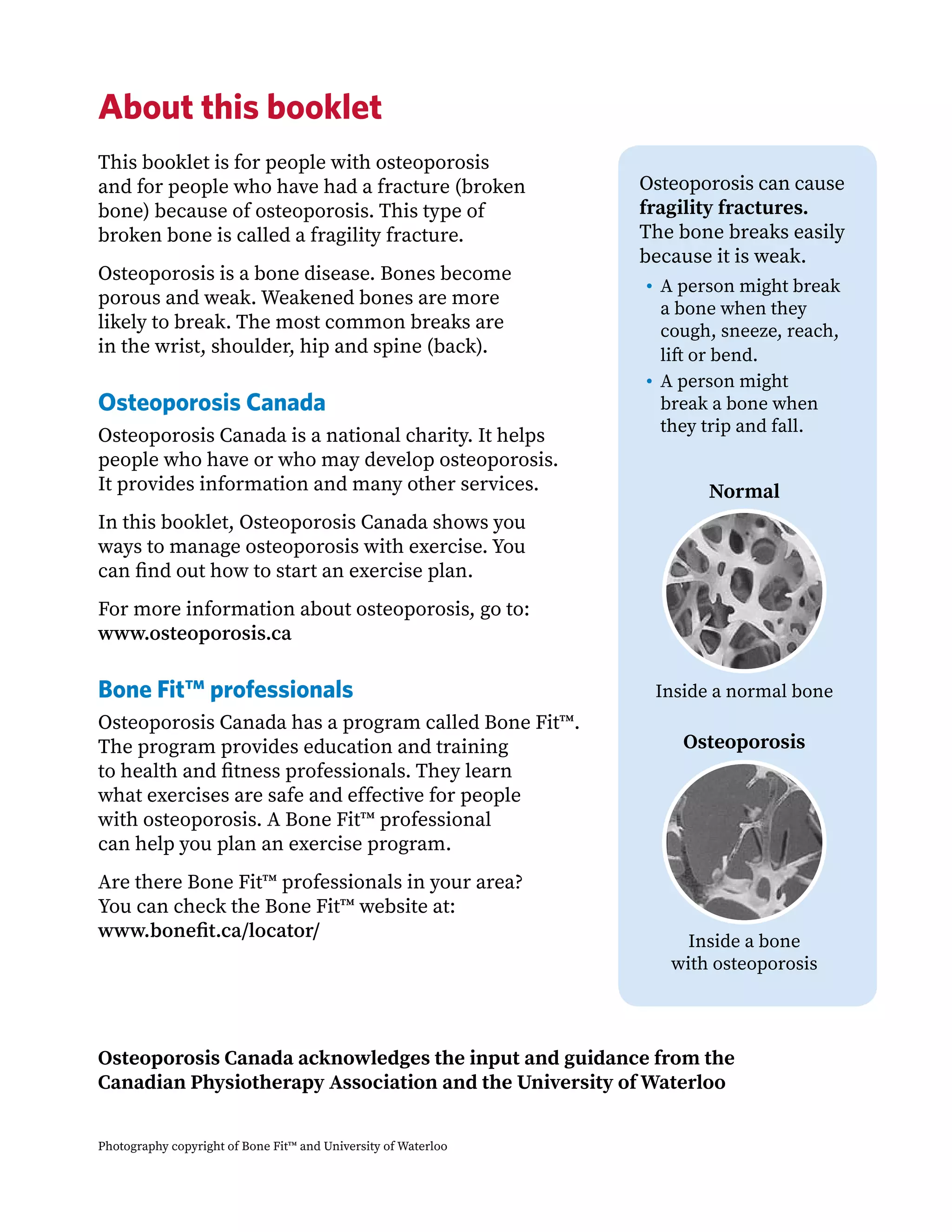 Too Fit-to-Fracture Exercise Book | PDF | Bone and Joint Conditions ...