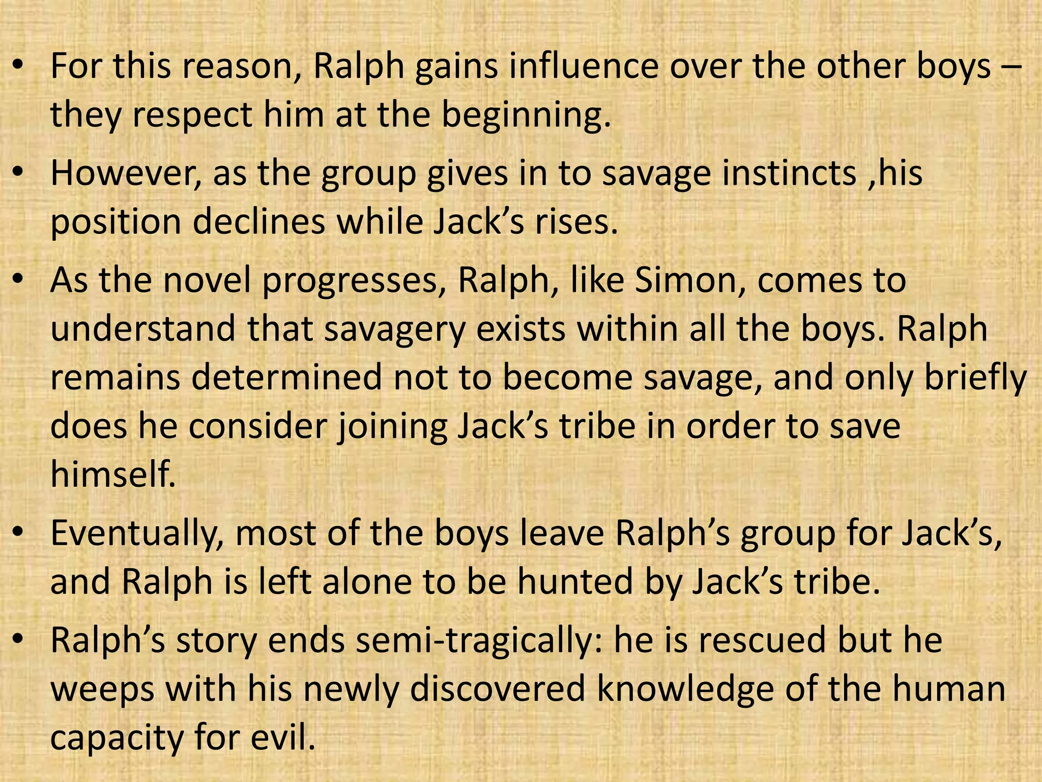 Lord of the Flies - full overview | PPTX